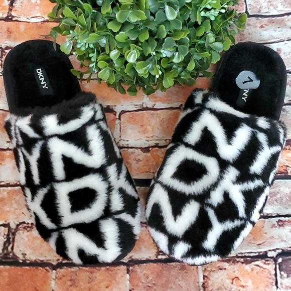 Dkny | Shoes | Dkny Juliet Faux Fur Slippers | Poshmark